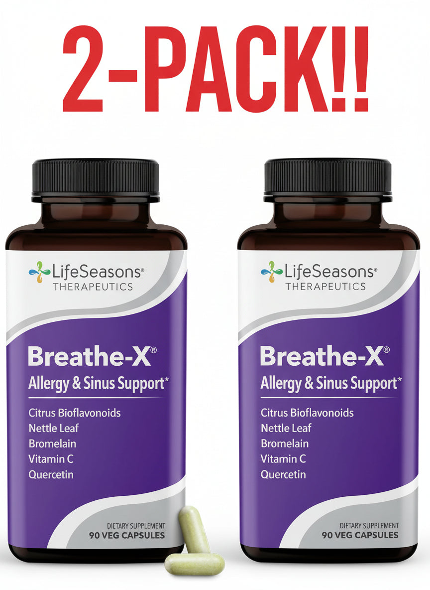 Breathe-X - Allergy & Sinus Relief Supplement - Supports Sinuses & Nas ...